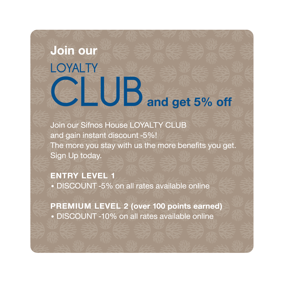 Join our Members Club!