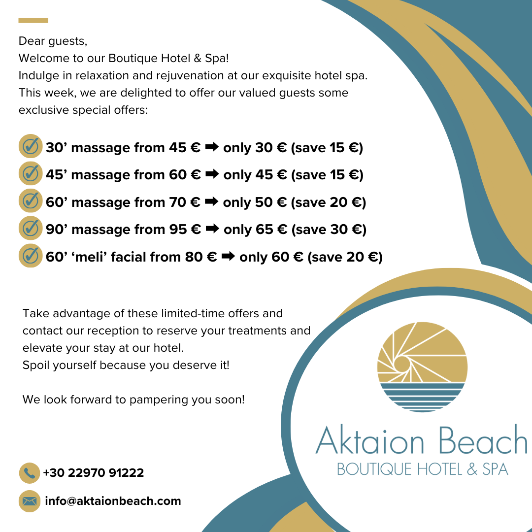 SPA - EXCLUSIVE SPECIAL OFFERS